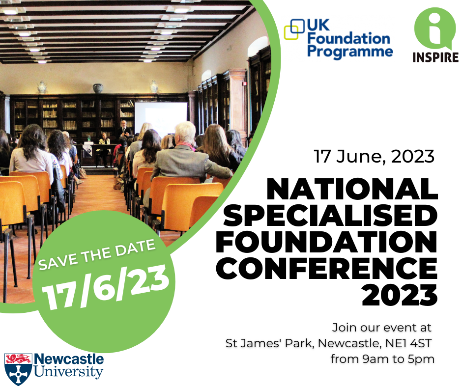 June 2023 National SFP Conference - UK Foundation Programme